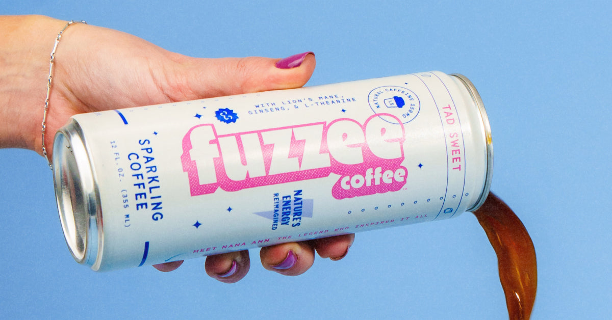 Fuzzee Coffee - Functional and Sparkling Coffee with Lion's Mane – FUZZEE